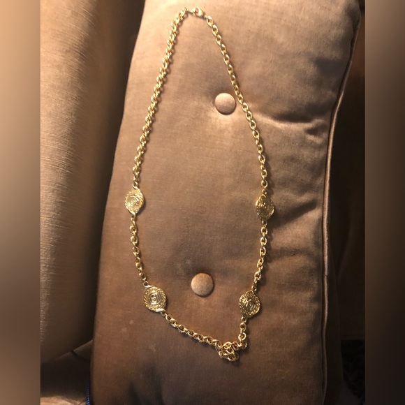 Louise Sinclair | Jewelry | Louise Sinclair Gold Rose Necklace 63 ...